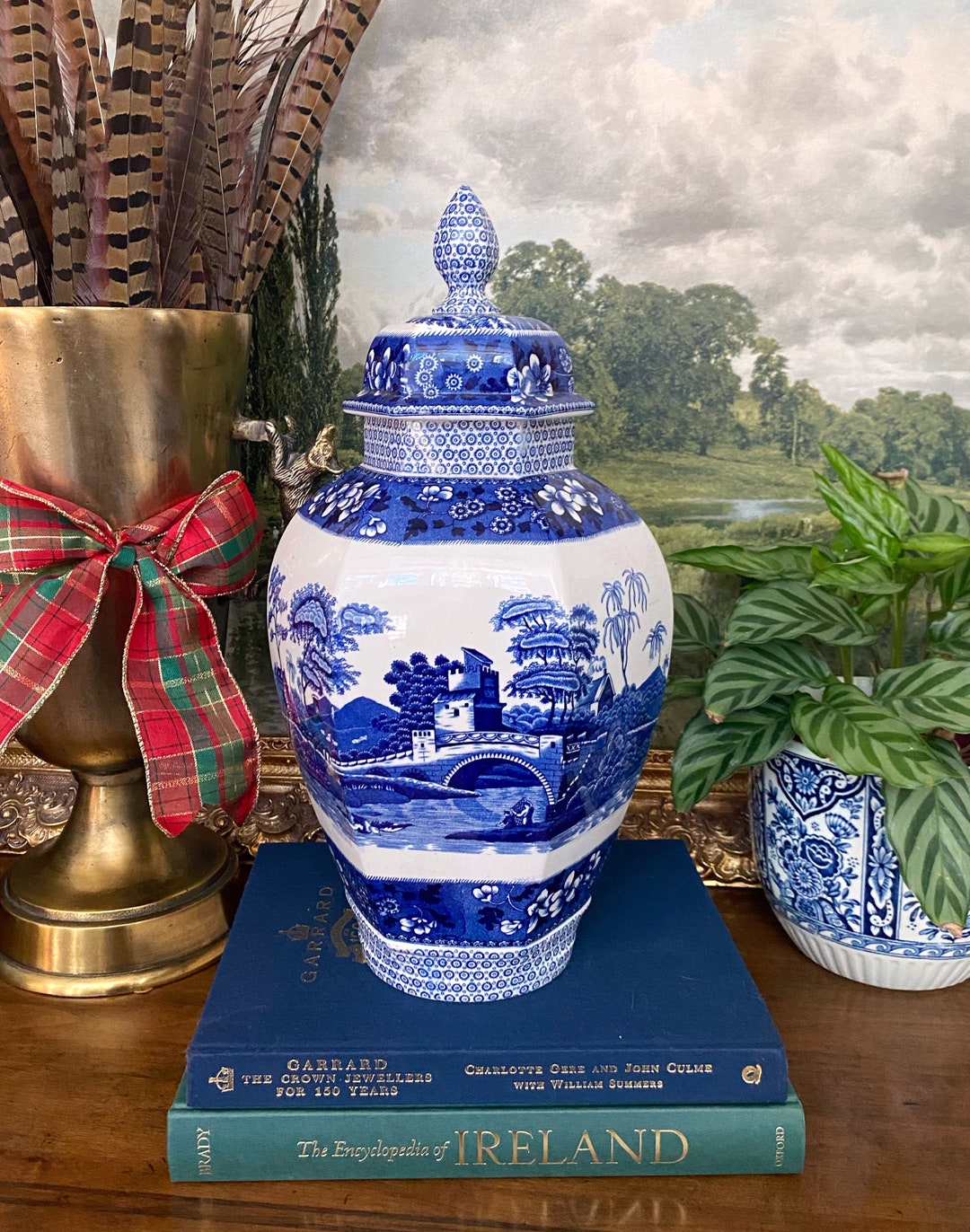 Rare Antique Copeland Spode Spodes Tower Ginger Jar - Etsy