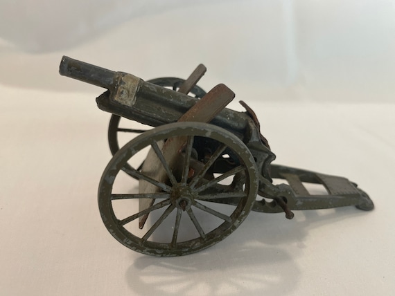 Vintage Toy Cannon Made in England Miniature Metal Cap Gun | Etsy