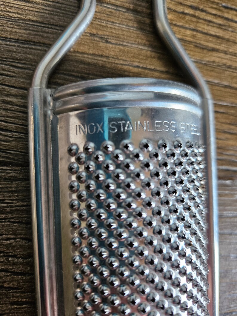 Vintage INOX Stainless Steel 9 Hand Grater Italy - Etsy