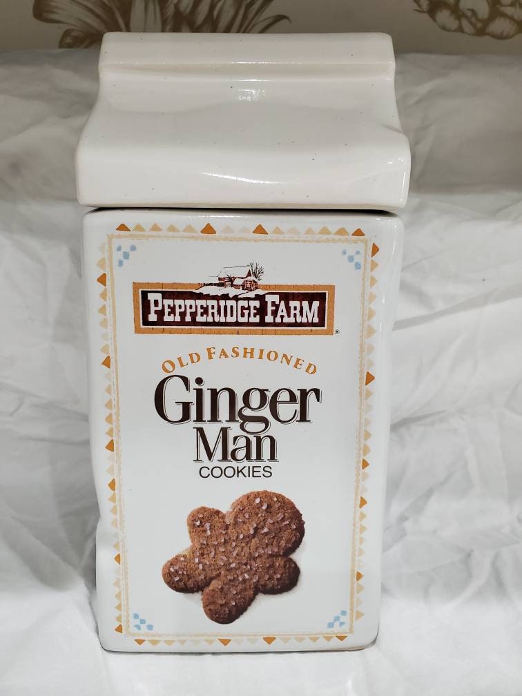 Vintage Pepperidge Farm Cookie Jar - Etsy