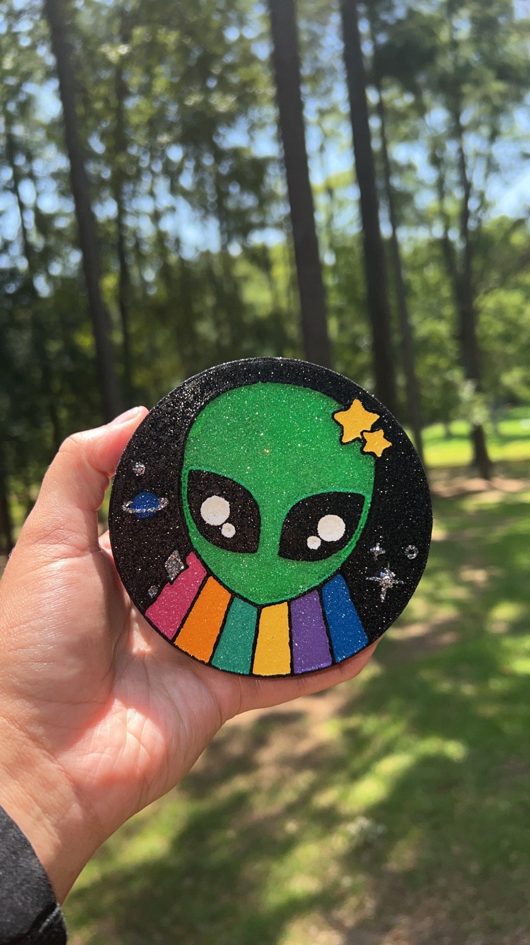 Alien Car Freshie Extraterrestrial Car Freshie Hippie Freshie Gifts for ...