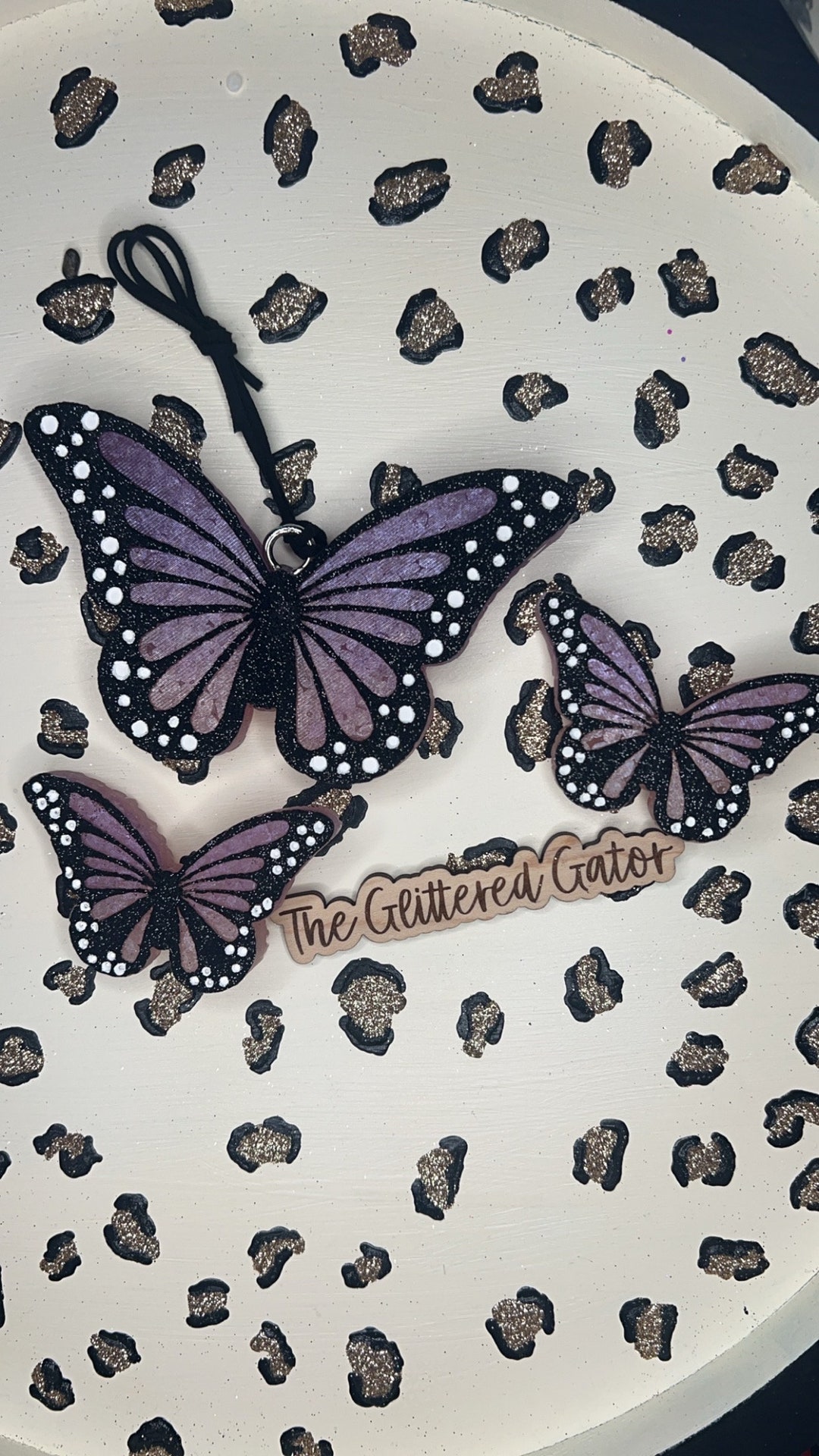 Custom Car Fresheners, Vent Freshies, Car Freshies, Butterfly Freshie ...