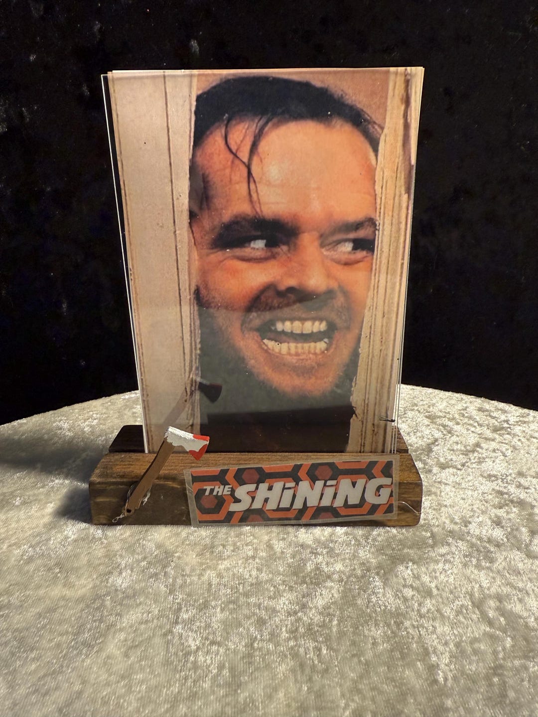 The Shining | Here's Johnny | Photo Stand - Etsy