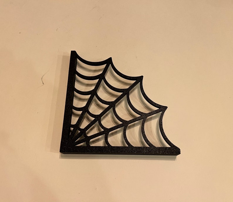 Black Spiderweb Shelving Bracket | 3D Printed - Etsy