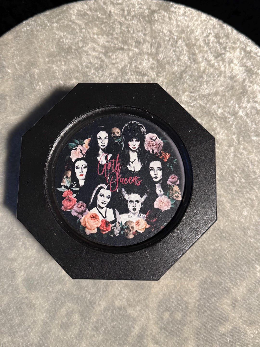 Gothic Beauties Collage on a Black Octagon Decorative Box - Etsy