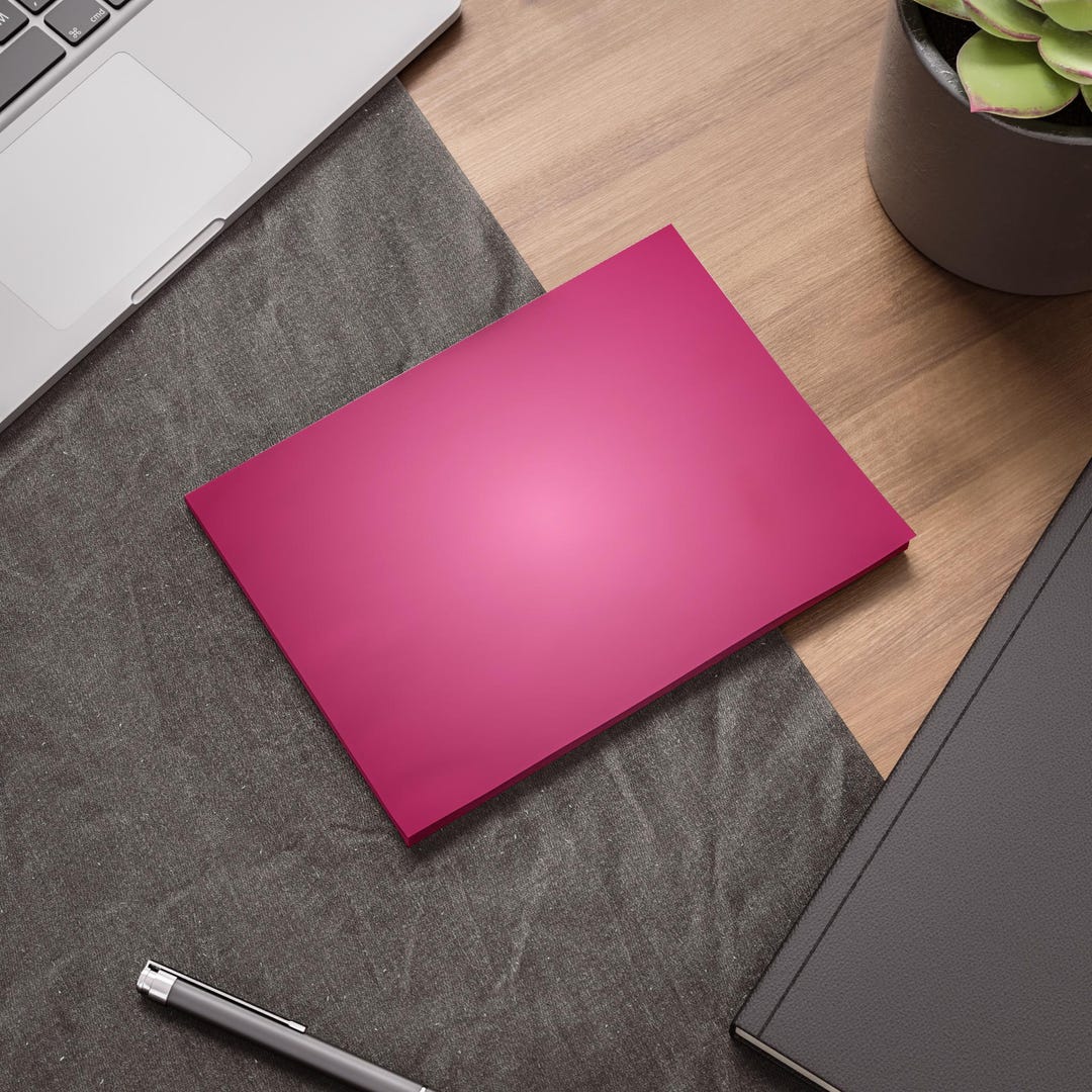 Magenta Gradient Post-it Note Pads | Sticky Notes | Vibrant Design | 3M ...