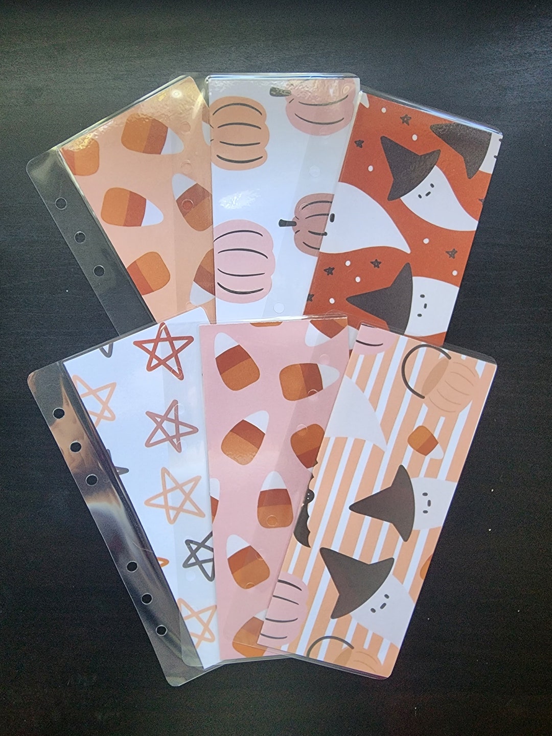 Customizable A6 SPOOKY SEASON Laminate Style Cash Envelopes - Etsy