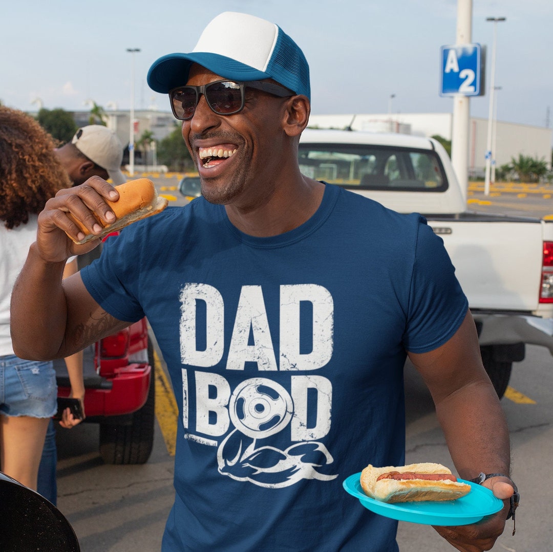 Dad Bod Funny, Motivational, Inspirational Gym Workout Shirt. A Badass ...