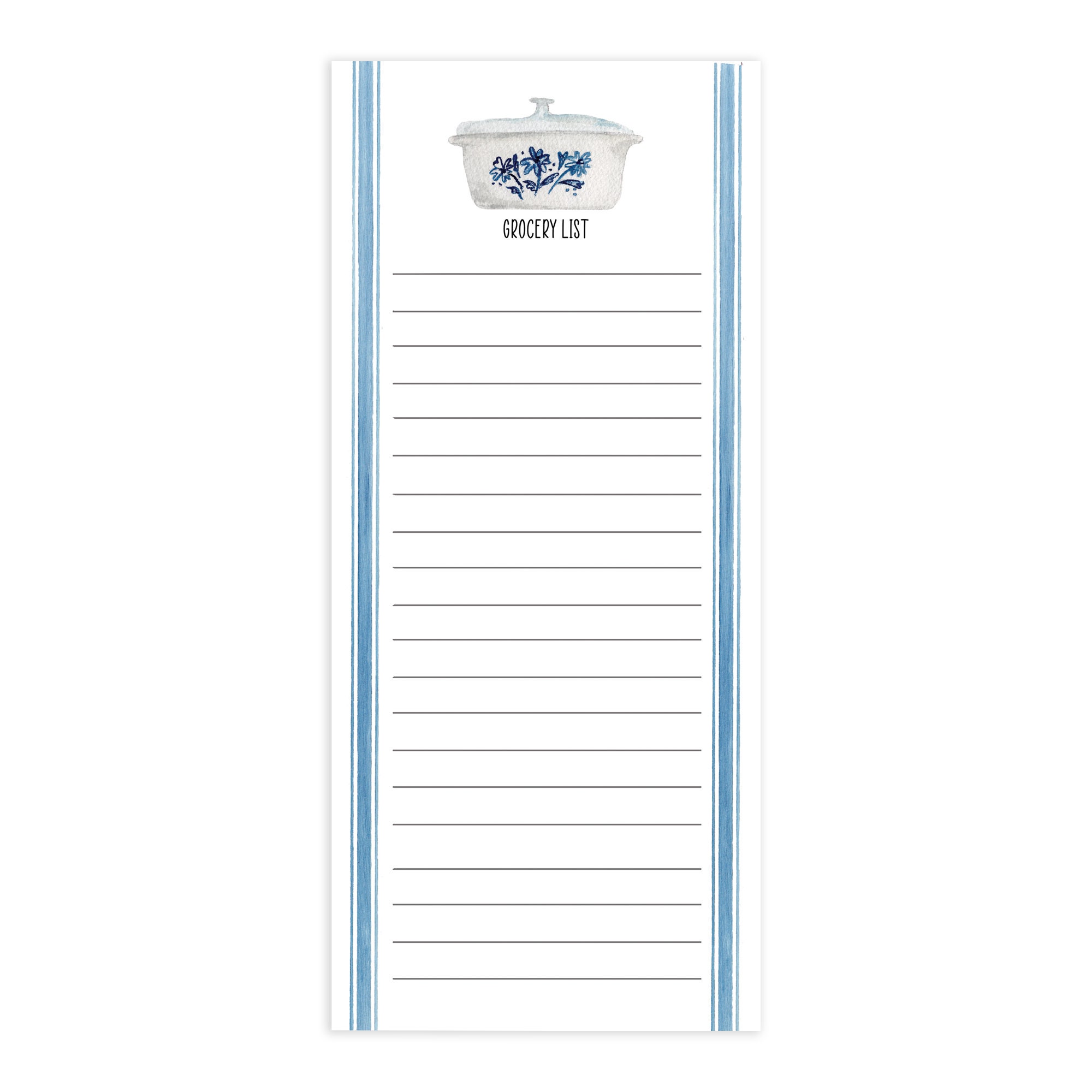Grocery List Notepad Grocery List Writing Pad Writing Pad Notepad ...
