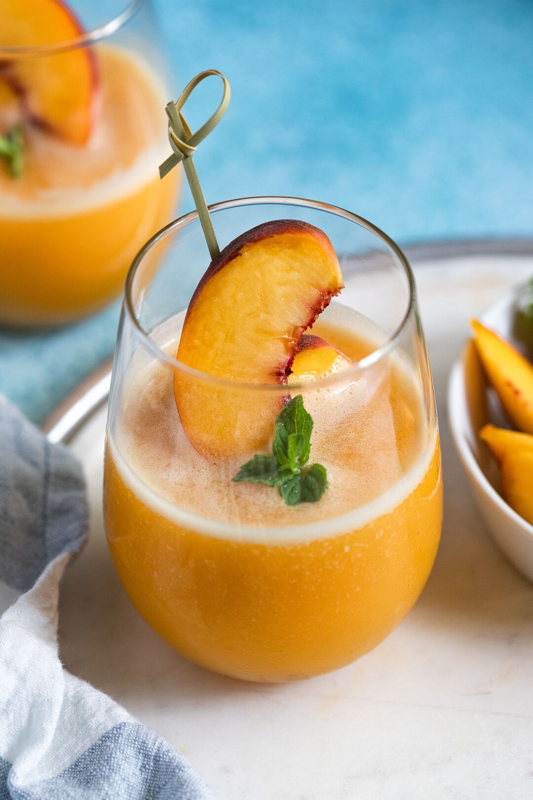 Peach Mango Wine Slushie Mix -cocktail Mixer - Love Yourself With a ...