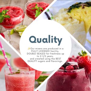 Peach Mango Margarita Mix for Cocktail Drinks-makes a Blender Full ...