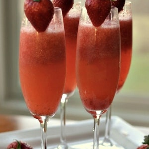 Strawberry Short Cake Mimosa Cocktail or Mocktail Drink Mix-makes 6-8 ...