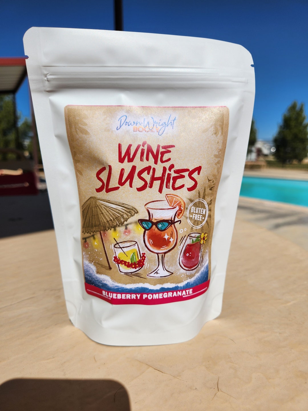 Peach Mango Wine Slushie Mix cocktail Mixer Love Yourself - Etsy