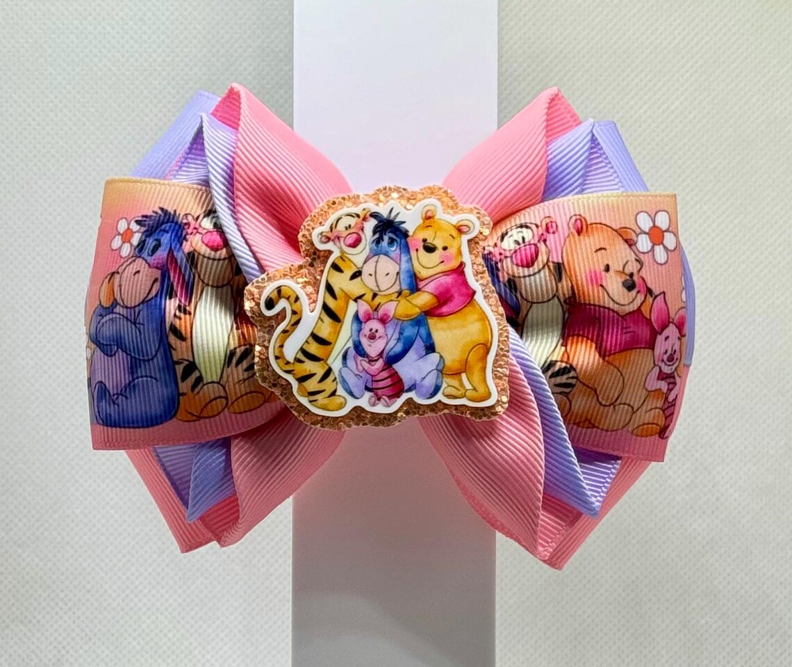 Cartoon Hair Bow - Etsy