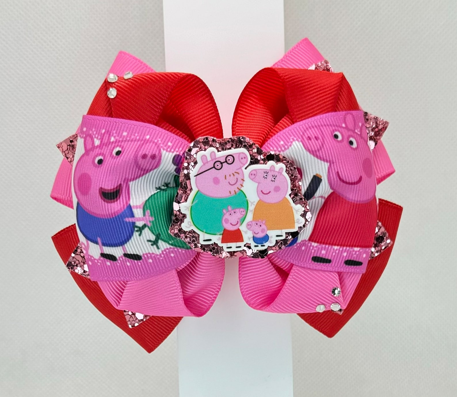 Hair Bows (frozen, Happy Bee, Peppa Pig, Peace Love Texas and Mother’s ...