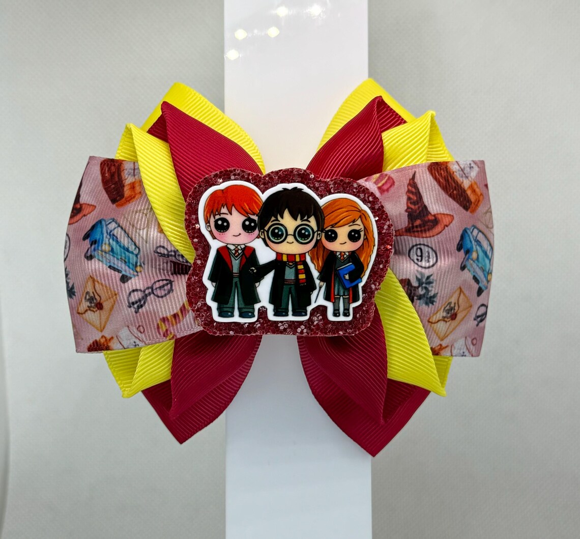 Cartoon Hair Bow - Etsy