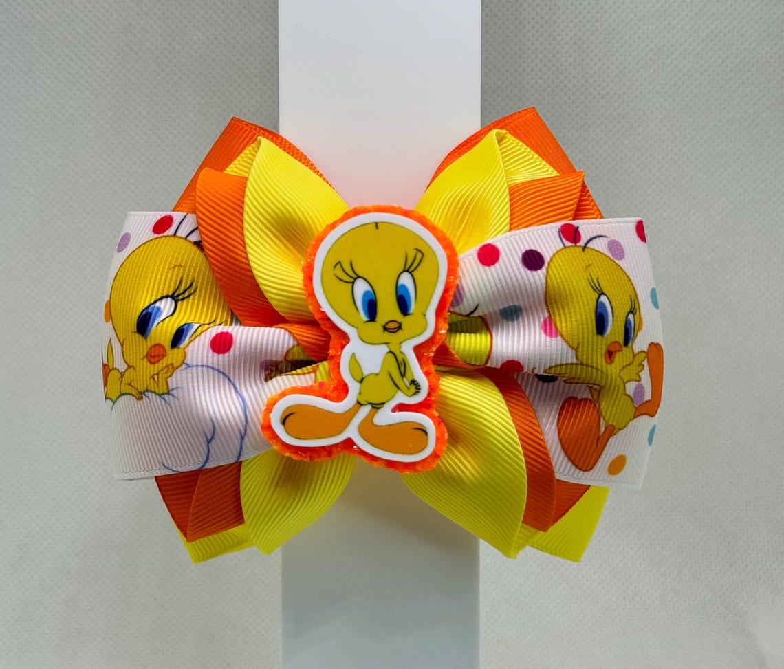 Cartoon Hair Bow - Etsy