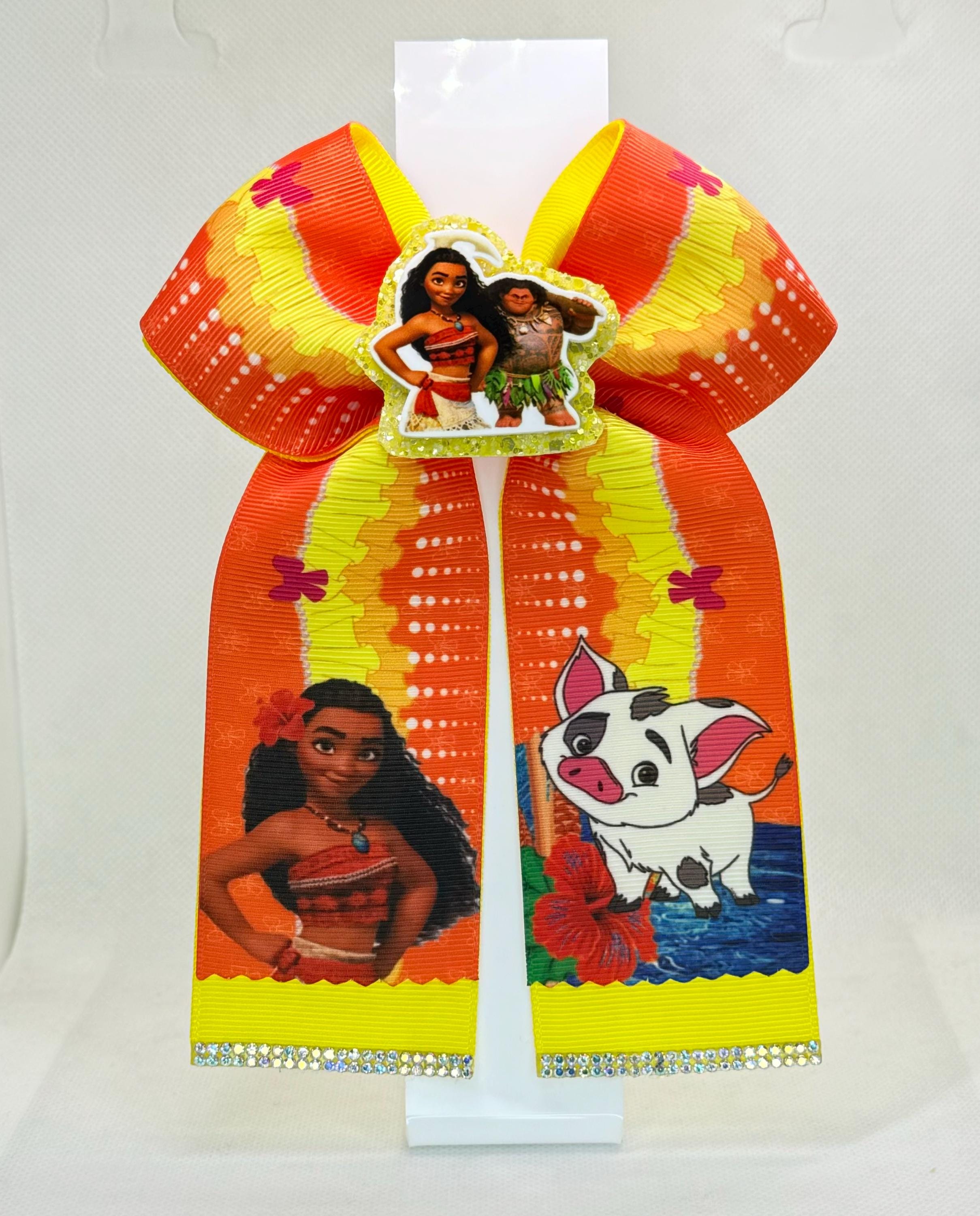 Character Hair Bows (moana, Elsa, Anna, Bluey and Pocahontas) - Etsy