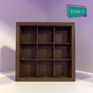 Wooden Curiosity Cabinet Printer Tray Letterbox Display, Rock Display ...