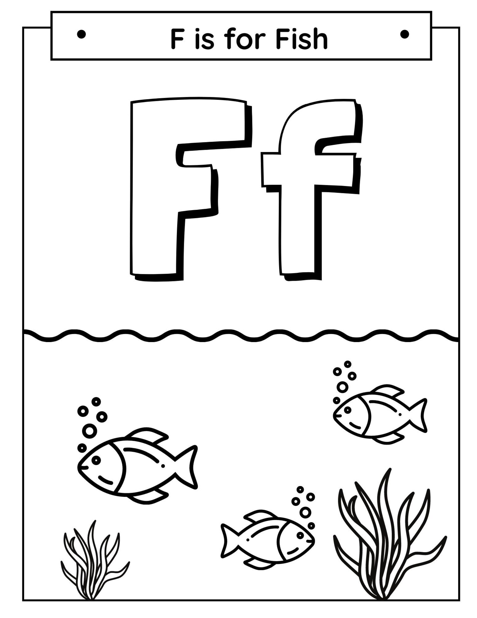 My Alphabet Coloring Book, Toddler Coloring Book, Preschool Coloring ...