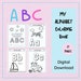 My Alphabet Coloring Book, Toddler Coloring Book, Preschool Coloring ...
