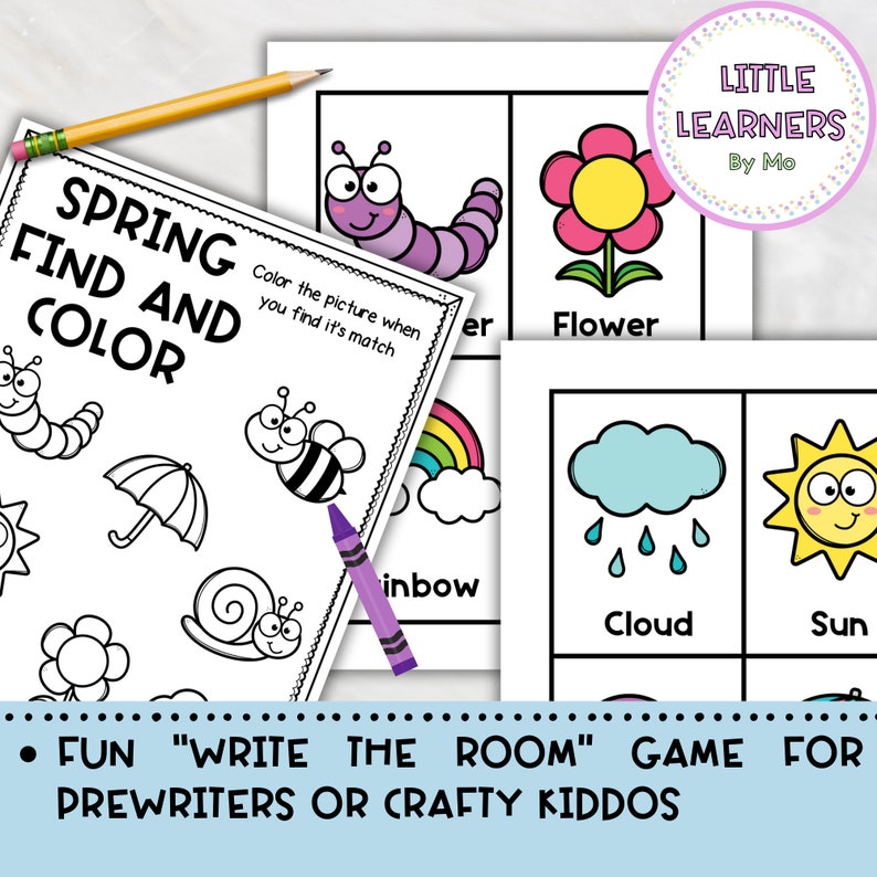 Spring Printables for Preschoolers, Spring Printables for Toddlers ...