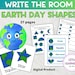 Earth Day Write the Room, Shapes Write the Room, Write the Room Center ...