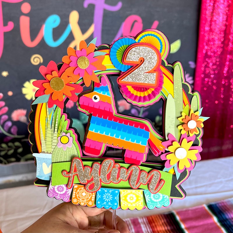 Fiesta Cake Topper - Etsy