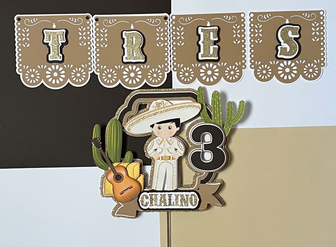 Charro Cake Toppertopper De Charrotopper Para - Etsy