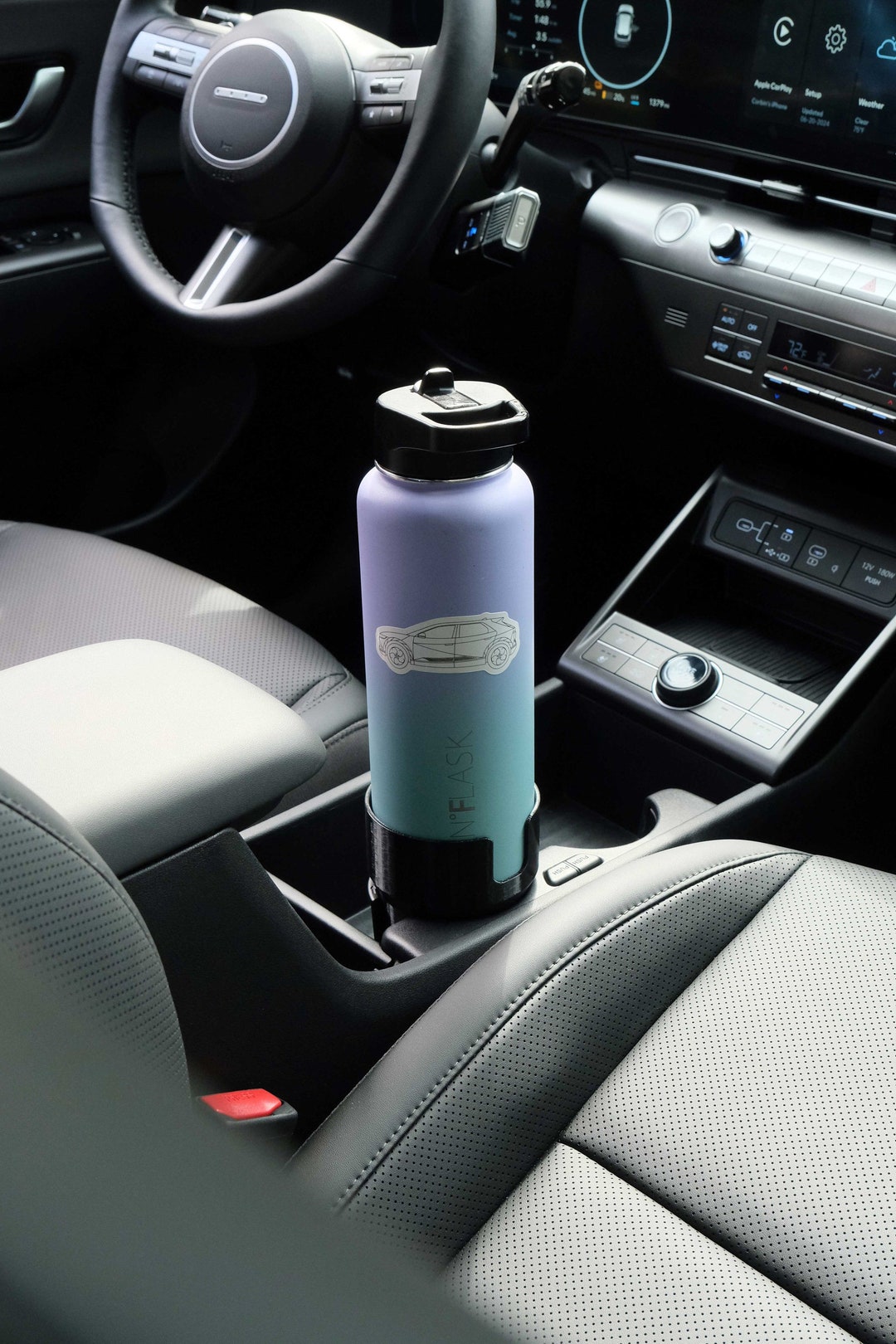 Hyundai Kona Front Cup Holder Expander - Etsy