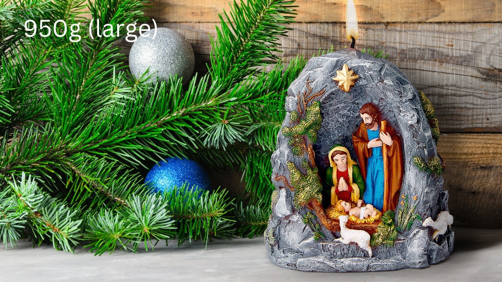 THE NATIVITY CANDLE - Etsy