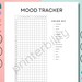 Printable Mood Tracker - Self Care Tracker - Instant Download! - Etsy