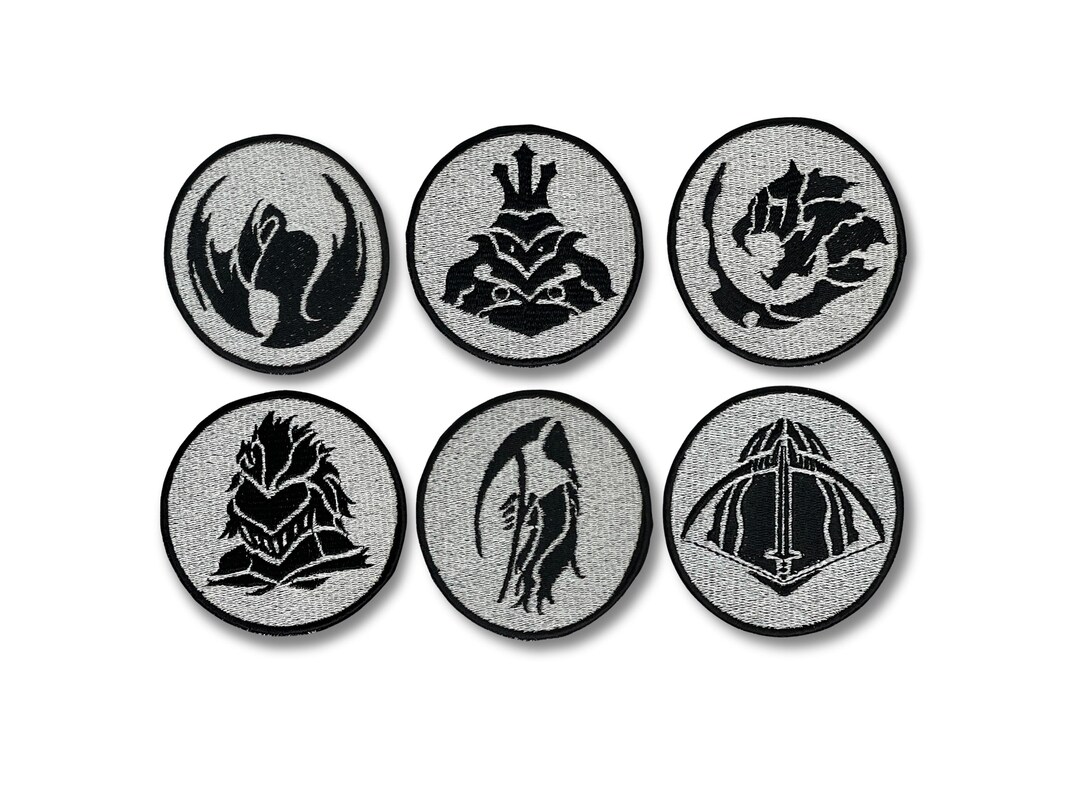 Solo Leveling - Guild Logos - Iron-on Patch | 3 X 3 Inch Embroidered ...