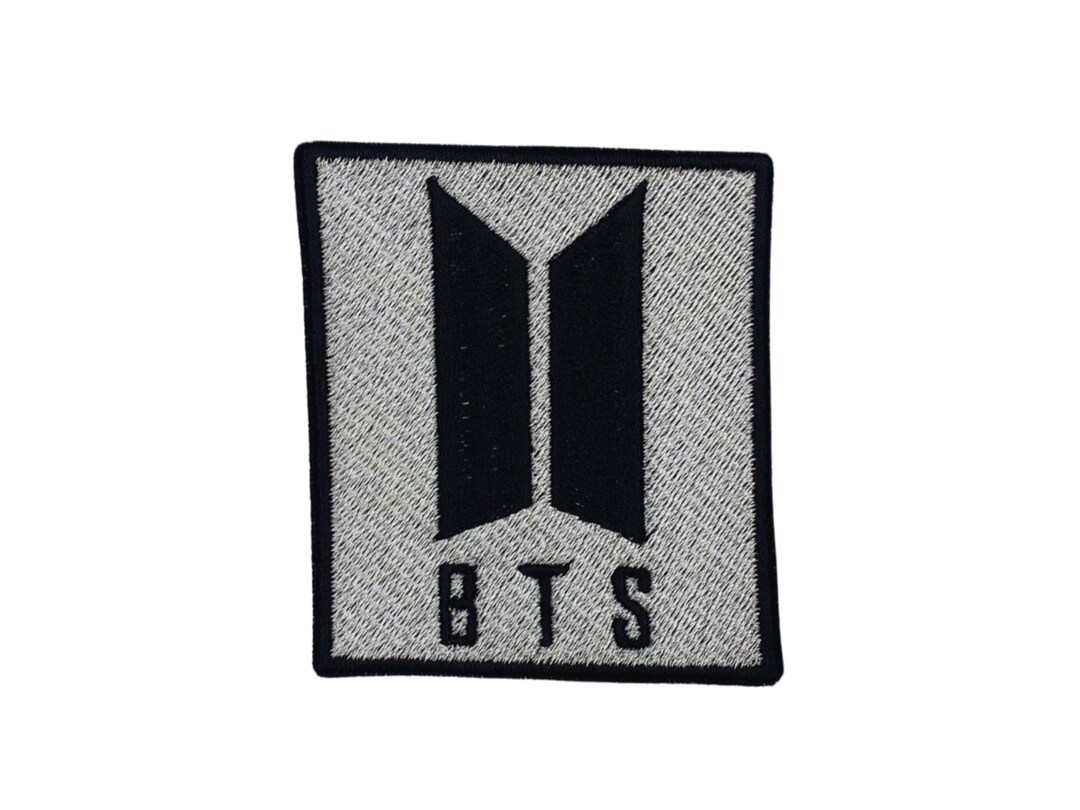 BTS Group Logo - K-pop Band Iron-on Patch | 2.5 X 3 Inch Embroidered ...