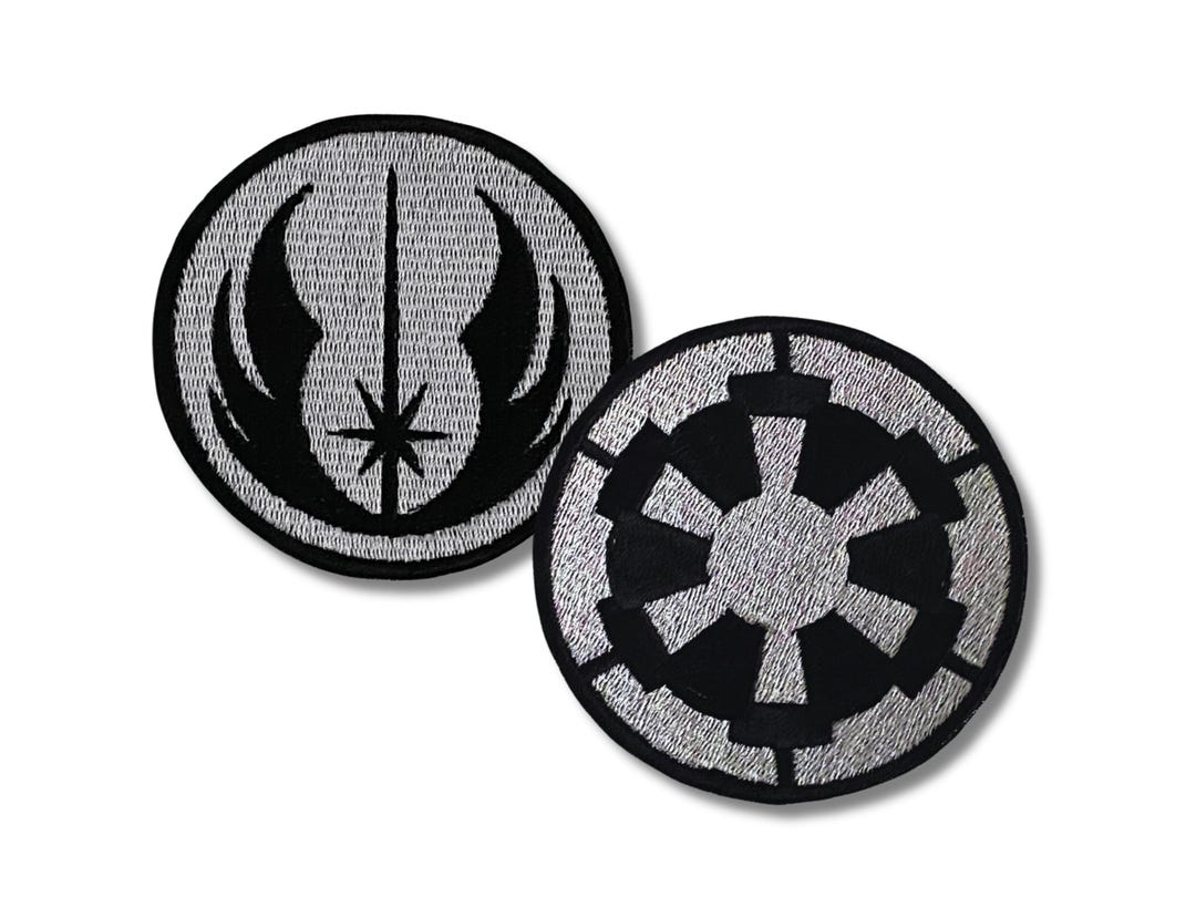 Jedi Crest & Imperial Crest - Star Wars - Sci-fi Products | 3 X 3 Inch ...