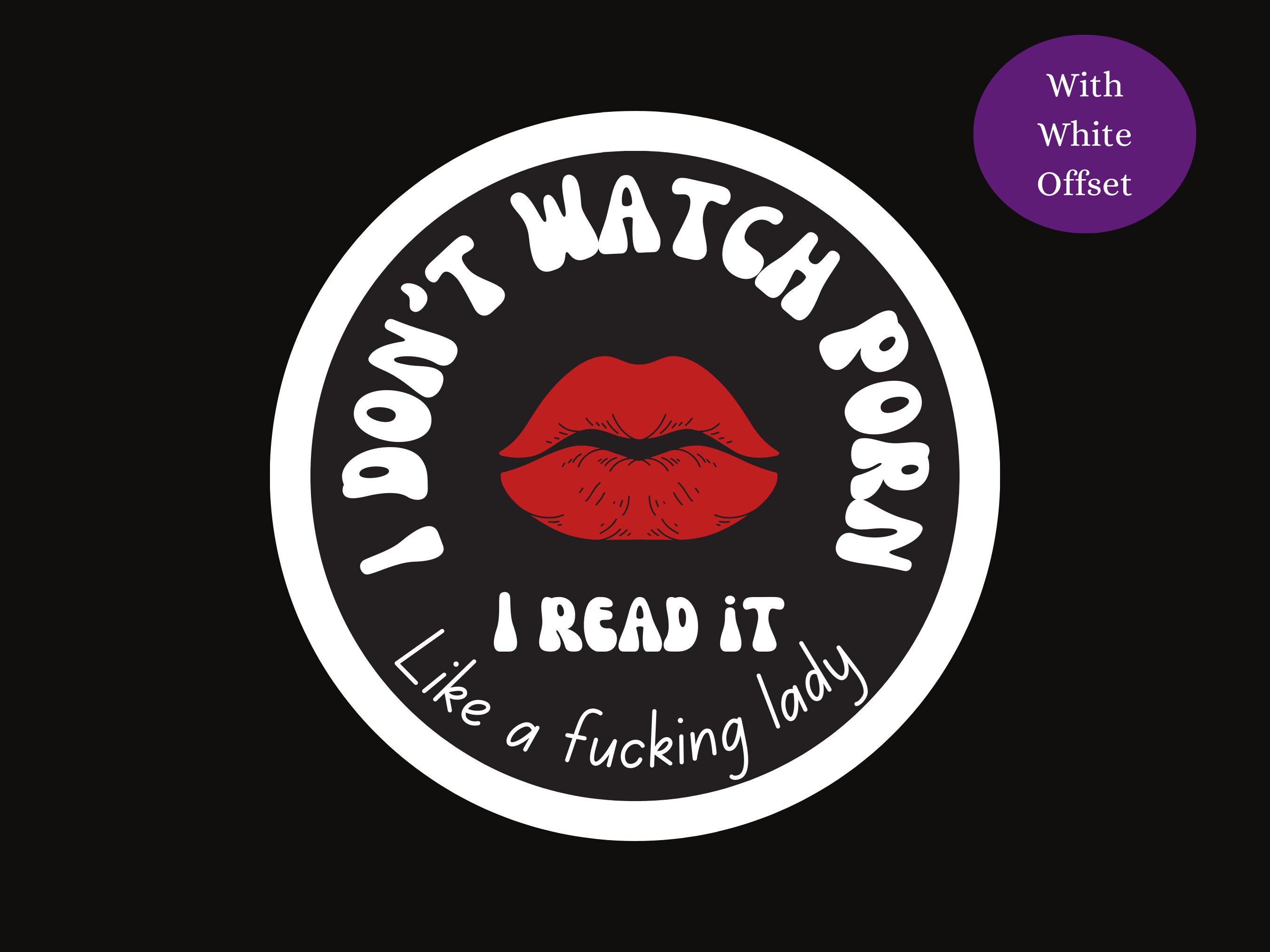 Book Lover Lady Spicy Book Sticker SVG Spicy Reader Smut Sticker Kindle ...