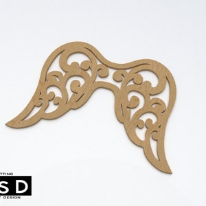 Wings Laser Cut Dxf/ai/svg/stl Files. Vector Files + 3D - Etsy