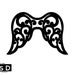 Wings Laser Cut Dxf/ai/svg/stl Files. Vector Files + 3D - Etsy