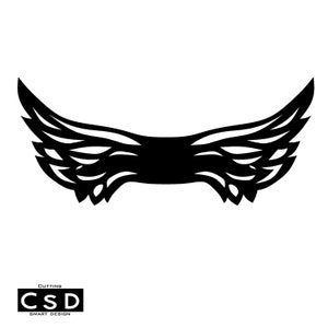 Wings Laser Cut DXF/AI/SVG Files. Vector Files - Etsy