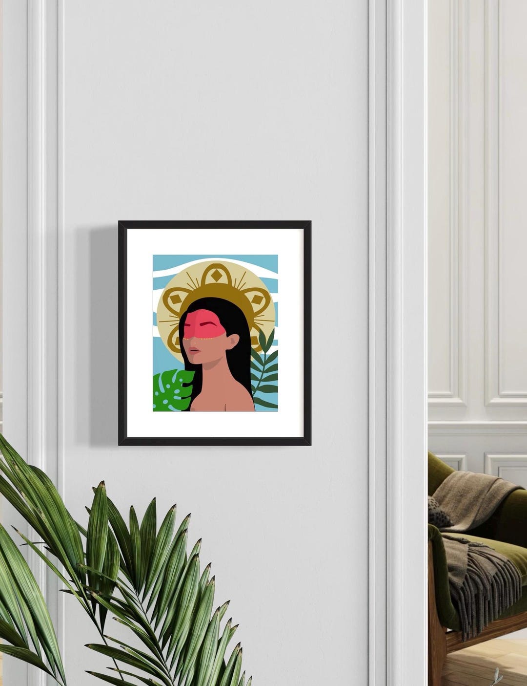 Taino Art, Puerto Rican Art, Art Print, Taína, La Creadora - Etsy