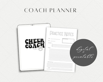 New! Tumbling Progressions Sheet, Cheerleading Coach Binder Printable ...