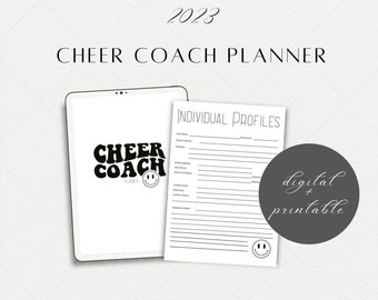Cheer Coach Binder Digital and Printable - Etsy