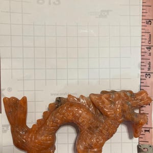 Sunstone Carved Dragon - Etsy