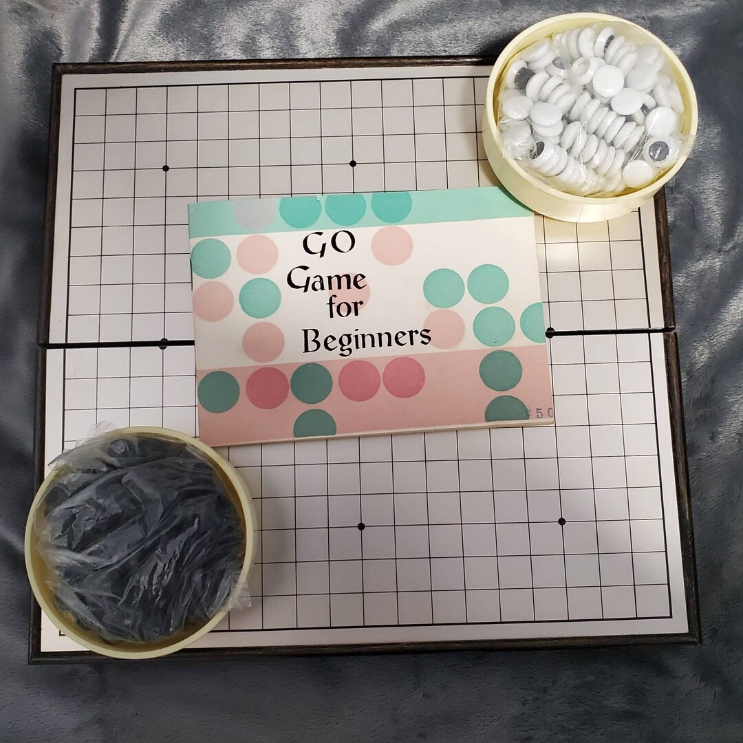 Vintage GO Game. Beginners GO Game - Etsy