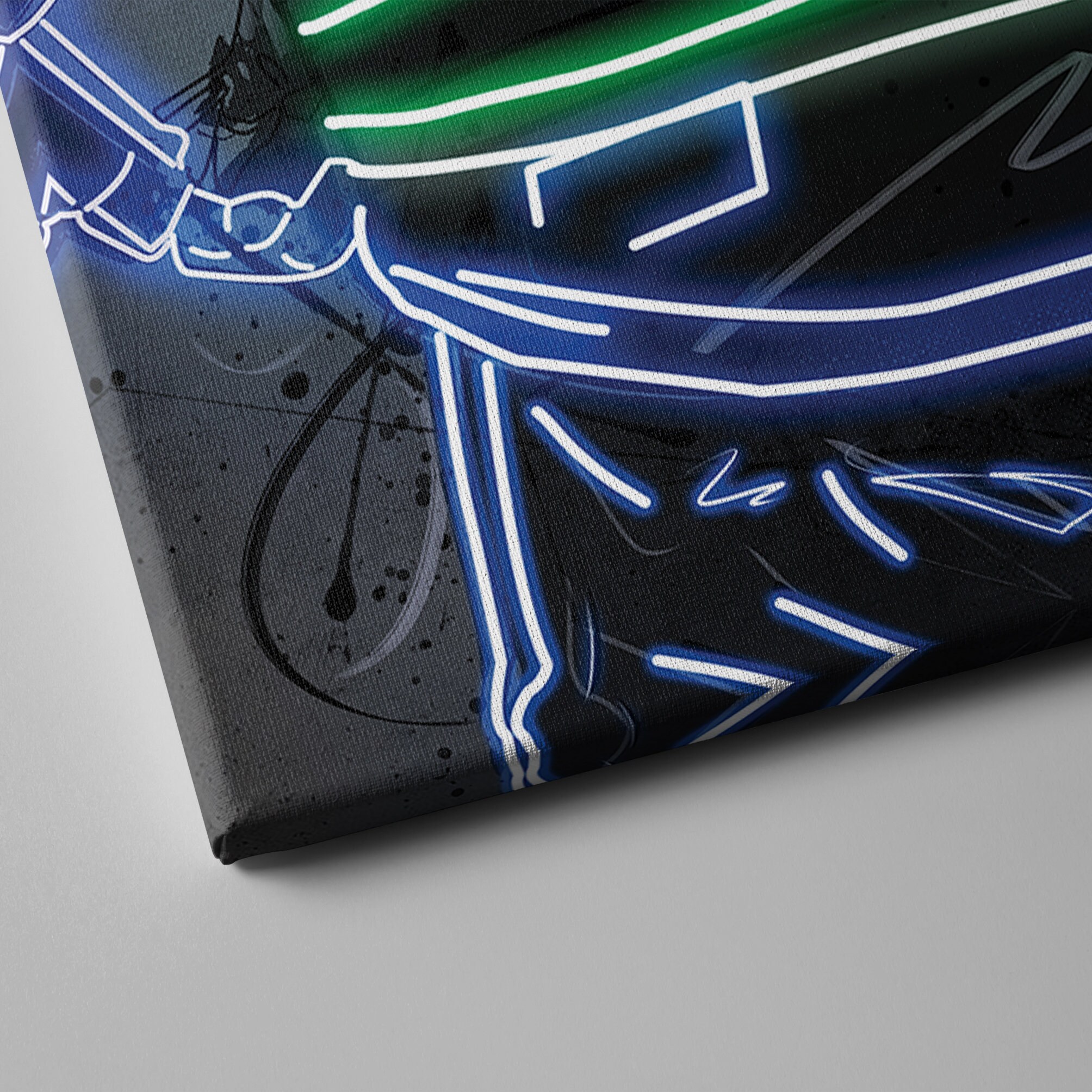 Buy Vancouver Canucks Jersey NHL Neon Personalized Jersey Custom Online ...