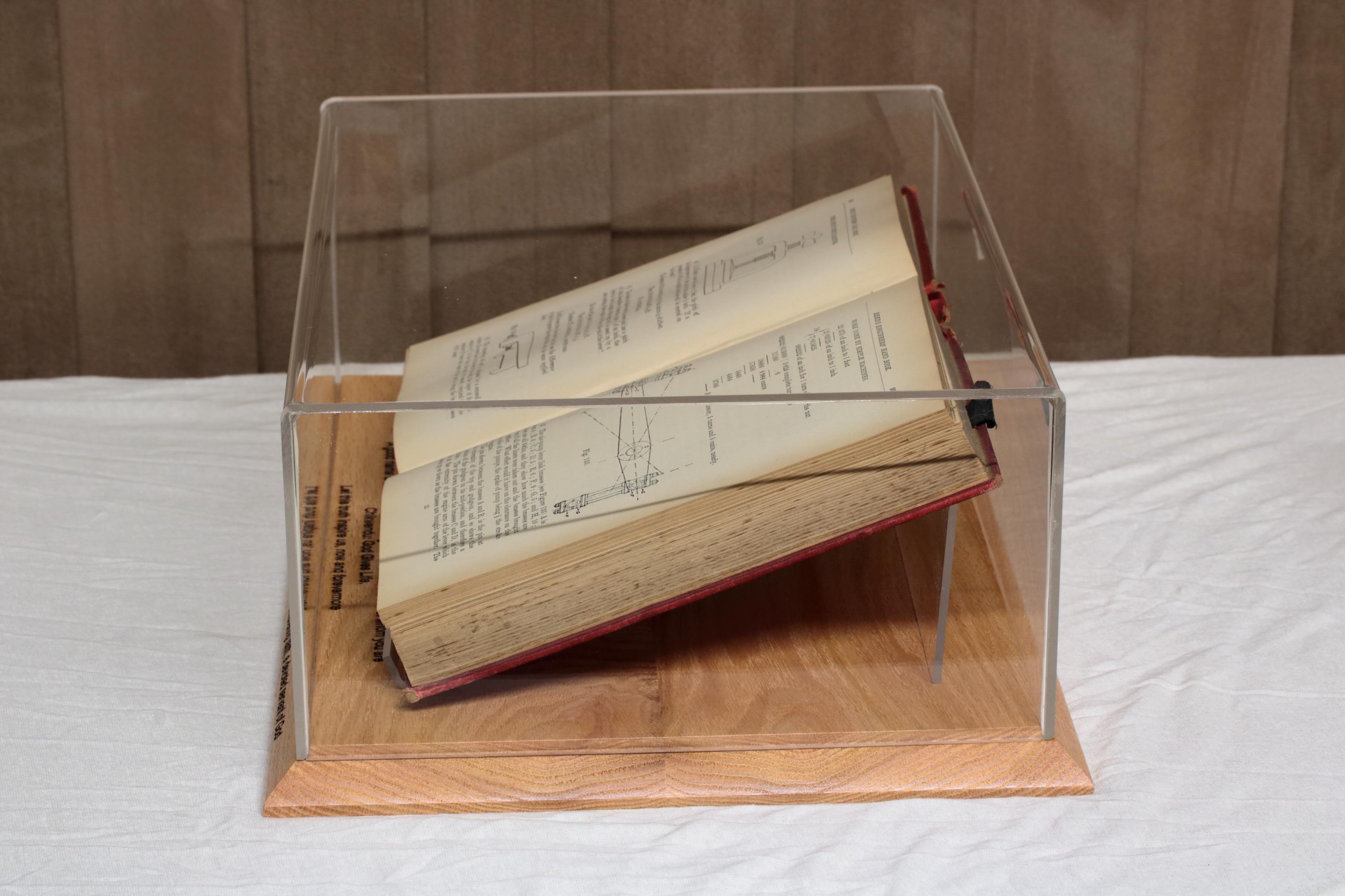 Rare Book Display Case - W35 X D25 X H12 Cm - Etsy