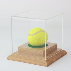 Tennis Ball Display Case With Custom Engraving - Etsy