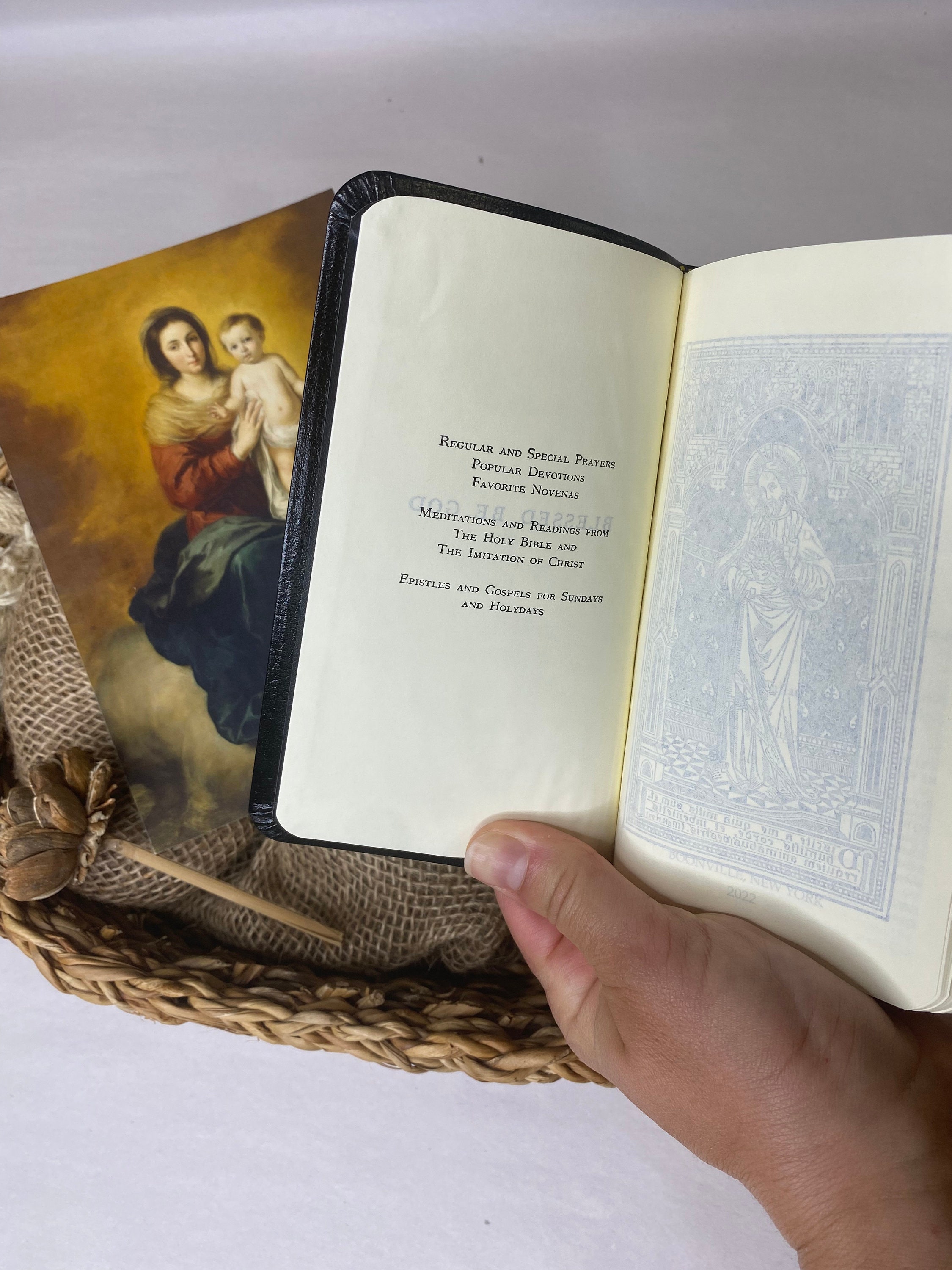 Blessed Be God A Complete Catholic Prayer Book Pocket Size - Etsy