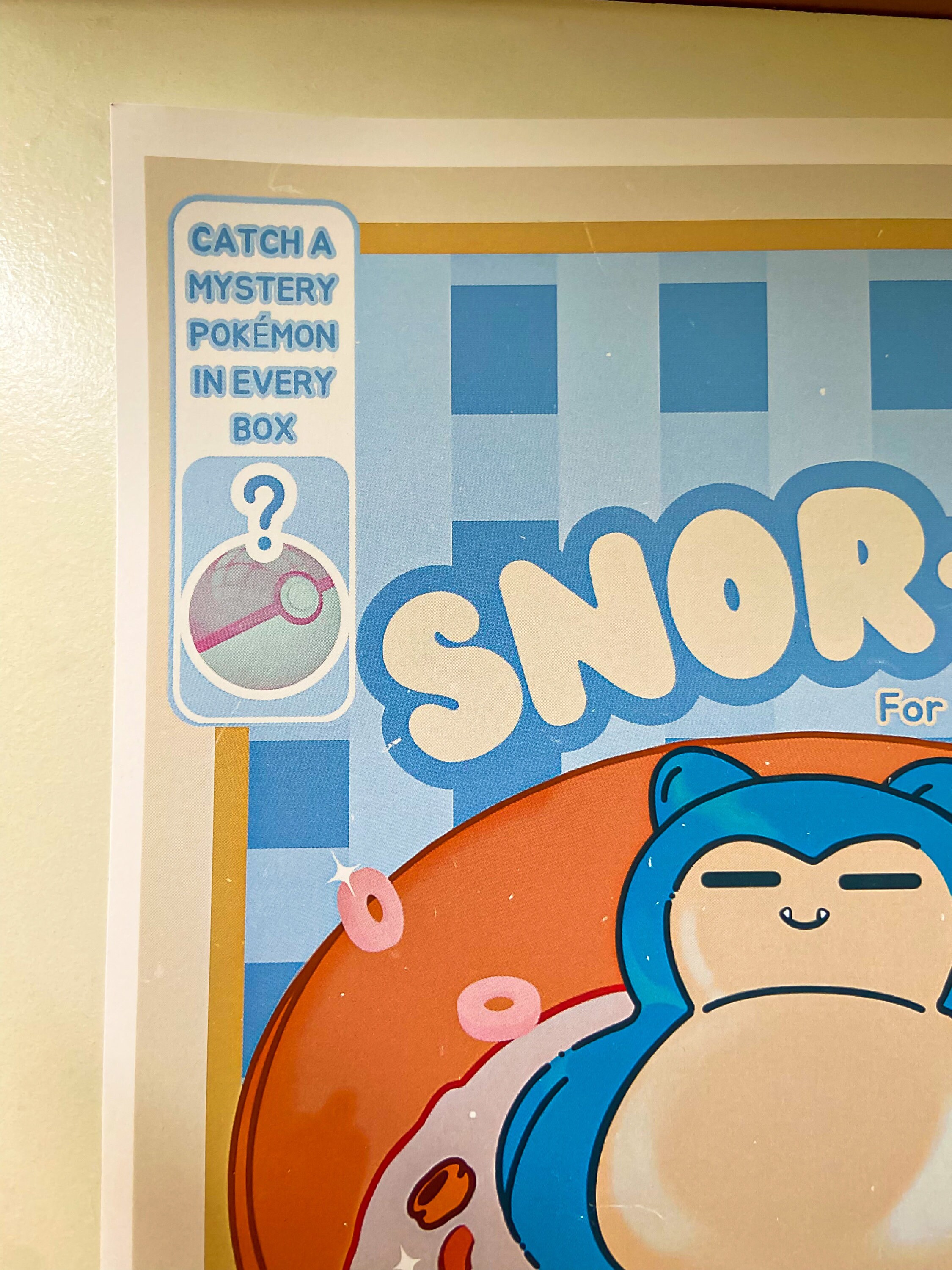 Snorlax A4 Cereal Poster Print fanart - Etsy