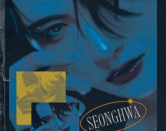 Vampire Seonghwa Park Seonghwa of Ateez Fanart Kpop Fanart Digital Art ...